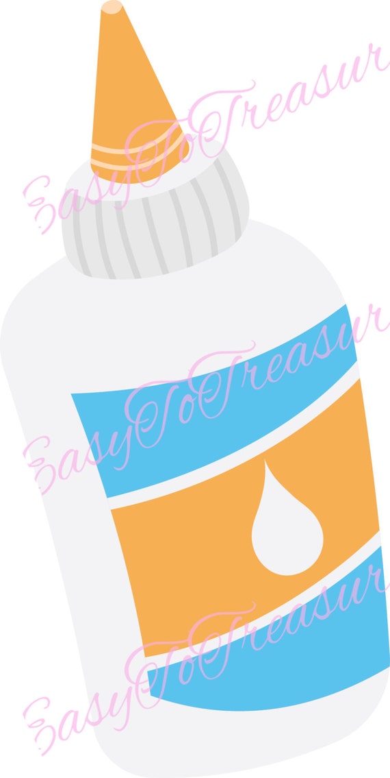 Digital Download Clipart Glue Back to School Supplies JPEG | Etsy