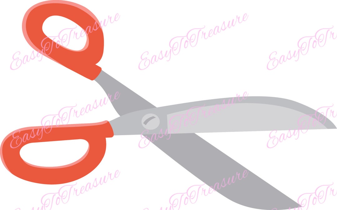 Digital Download Clipart – Scissors, Back to School Supplies JPEG and ...