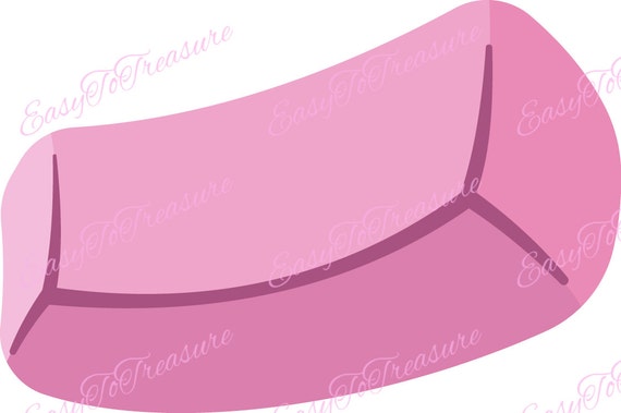 Digital Download Clipart Eraser Back to School Supplies | Etsy