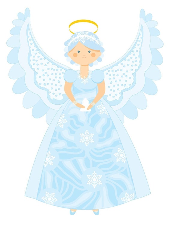 Snow Angel Clipart