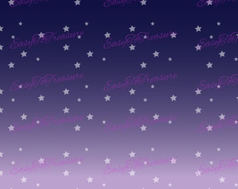 Watercolour Star Background Clip Art Digital Paper Blue With - Etsy