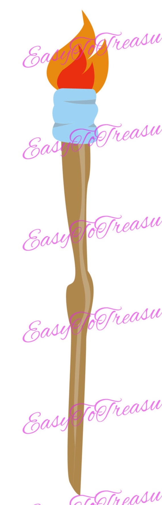 Tiki Torch Clip Art