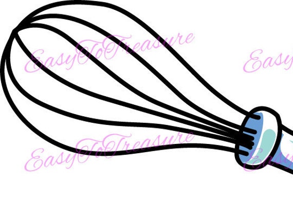 Digital Download Clipart Baking Cooking Whisk JPEG and PNG - Etsy