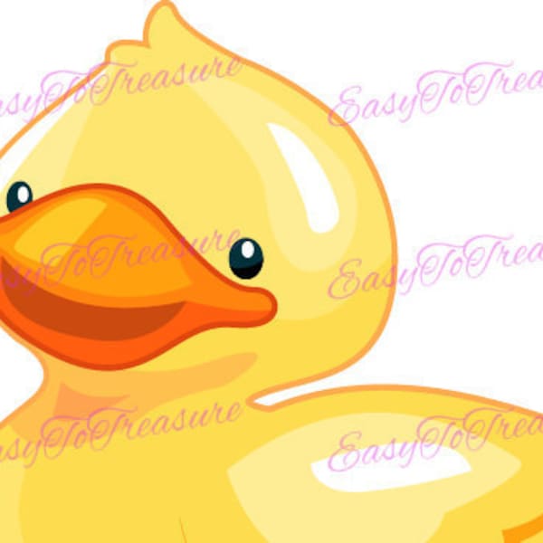 Rubber Ducky Clipart - Etsy
