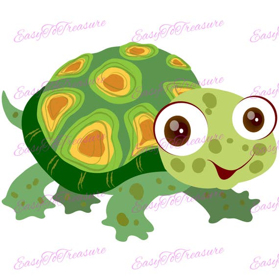 Pet Turtle Clipart