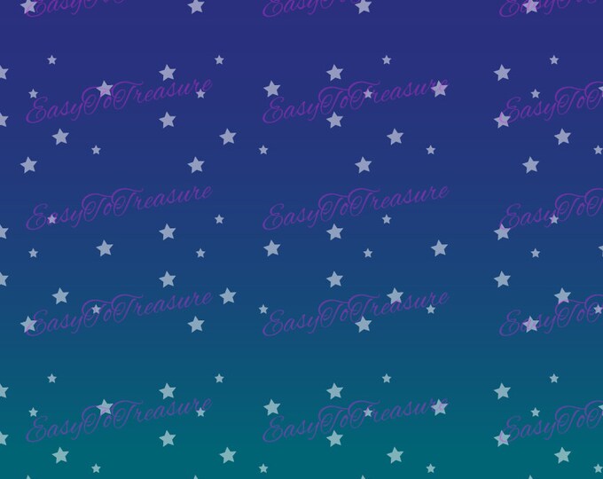 Blue Starry Sky | Zoom Virtual Background - Etsy Canada
