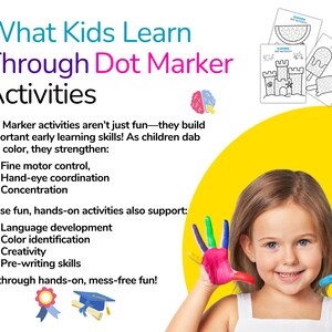 Summer Dot Marker Printable Bundle | 6 Dot Marker Worksheets + 4 Bonus ...