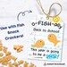 O-fish-ally Back to School Tag | Printable First Day Gift Tag | Student ...