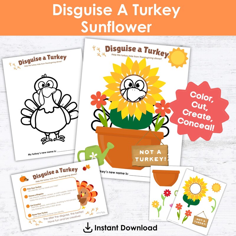 Rumi Turkey Disguise - Etsy