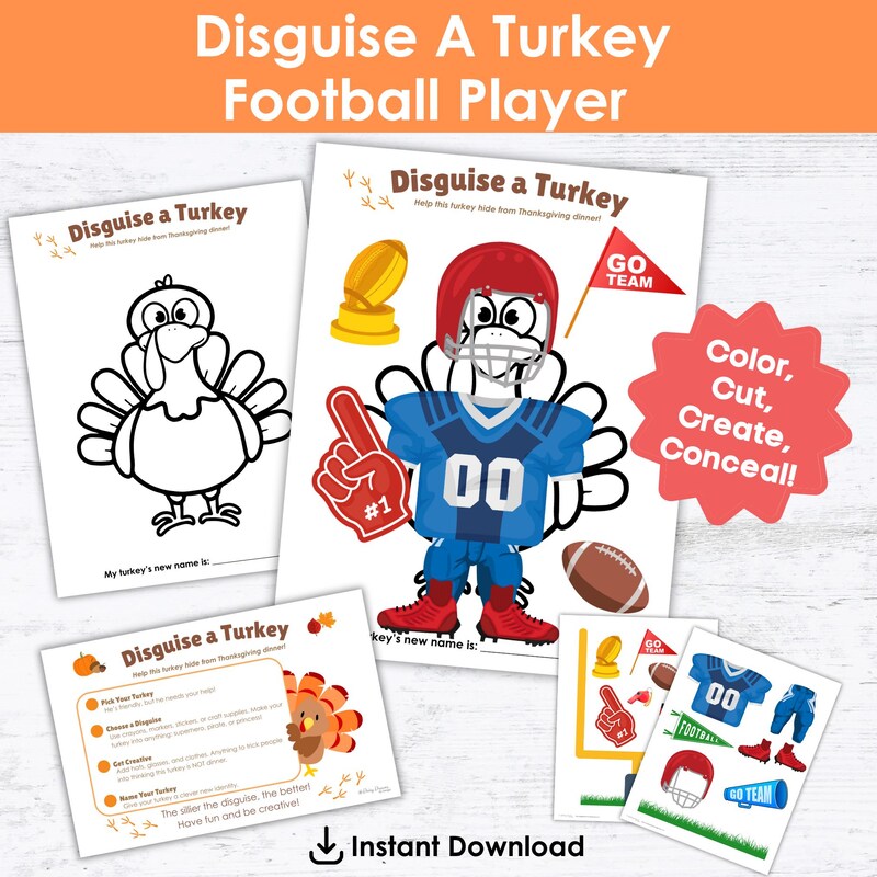 Turkey Football - Etsy