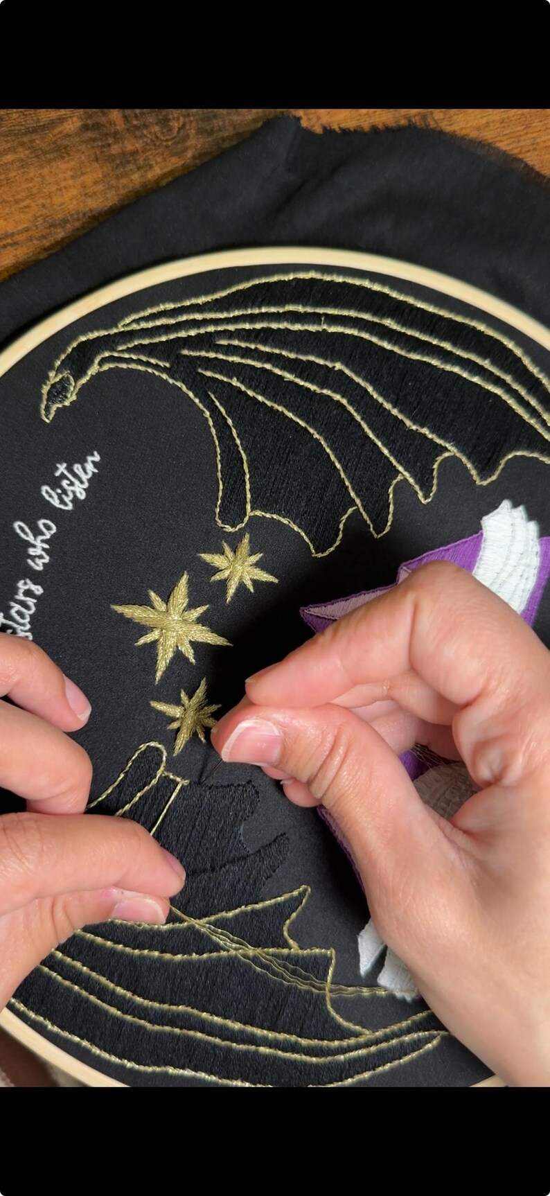 ACOTAR Embroidery Pattern - Hand Embroidery PDF Download - to the Stars ...