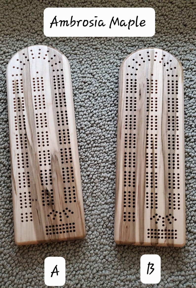 Cribbage Board With Pegs and Optional Peg Storage. - Etsy