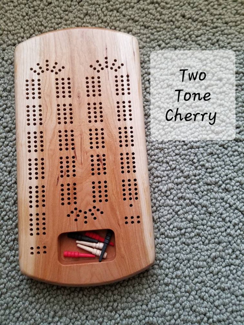 cribbage-board-with-pegs-and-optional-peg-storage-many-etsy