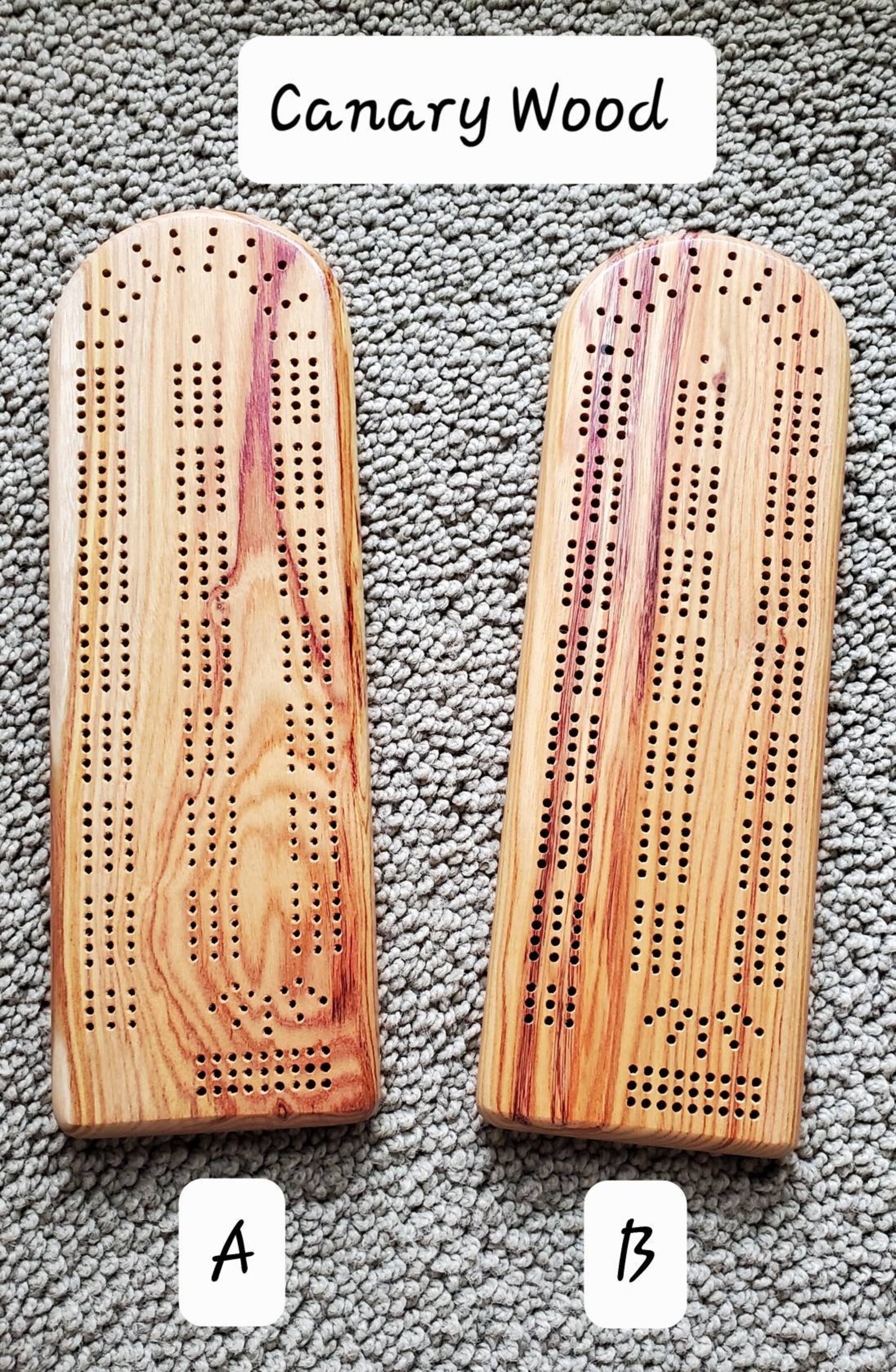 Cribbage Board With Pegs and Optional Peg Storage. - Etsy