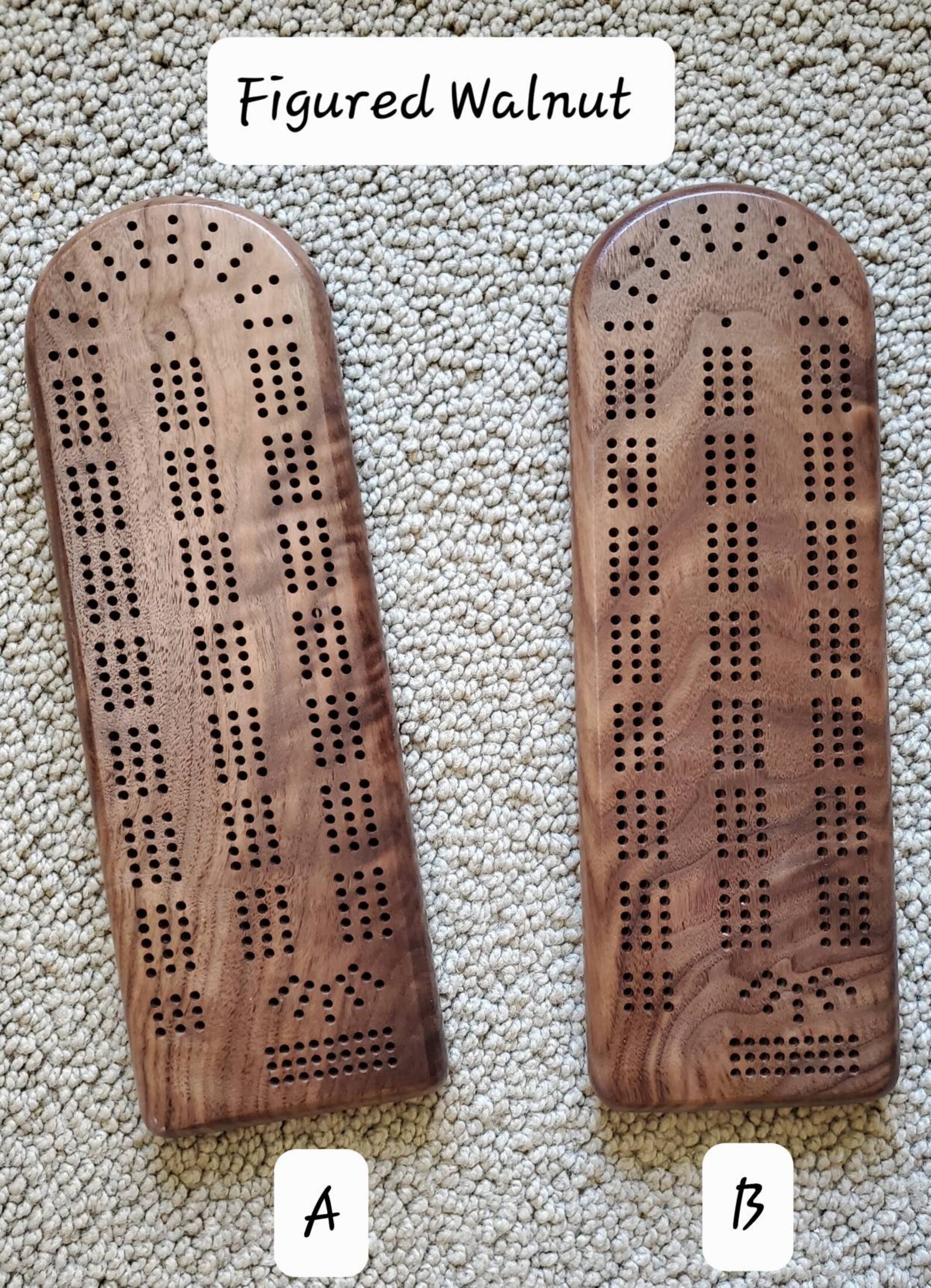 Cribbage Board With Pegs and Optional Peg Storage. - Etsy