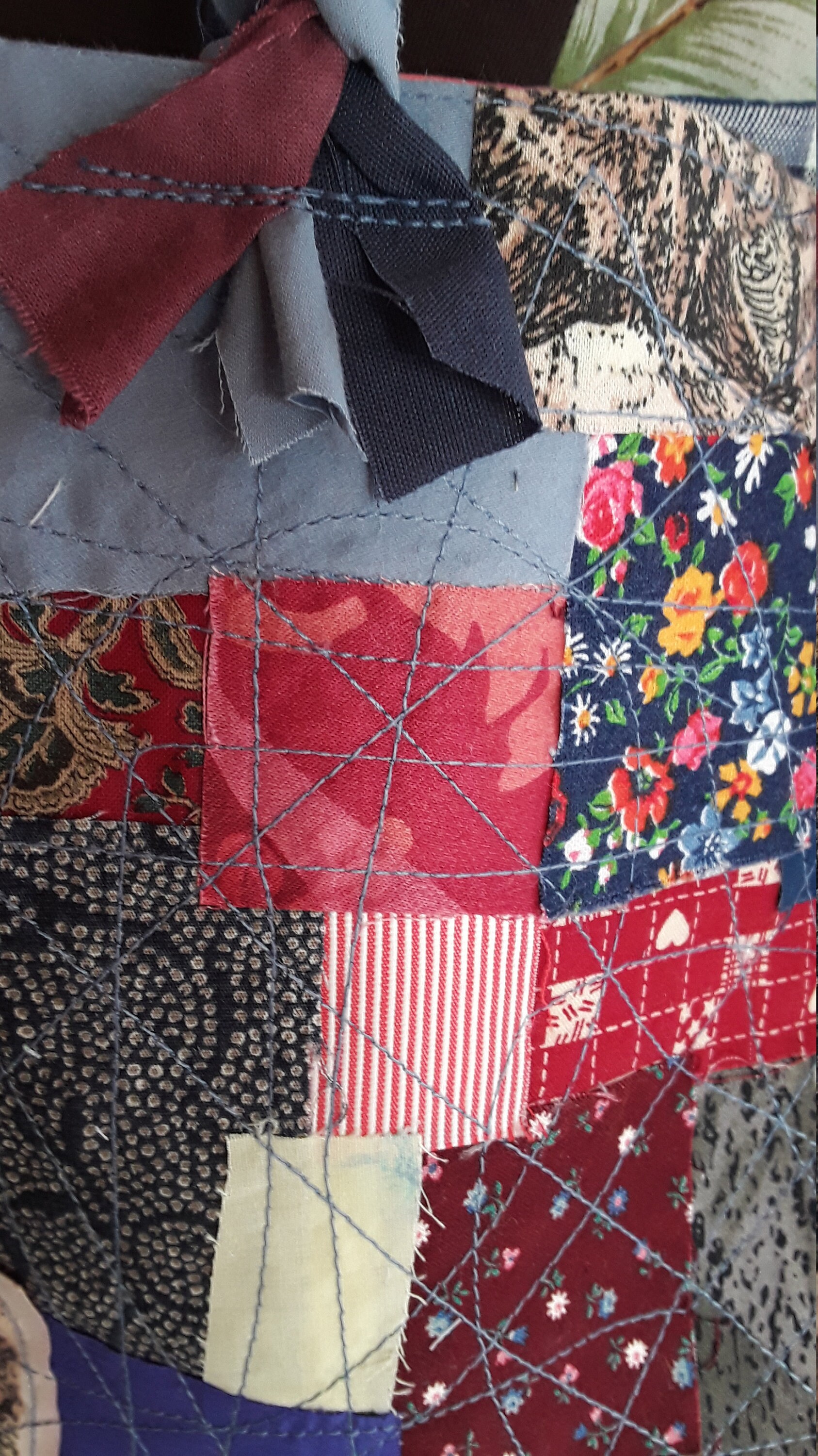 Patchwork Bag, Hippy Tote, Festival Purse, Crazy Patchwork, Recycled ...