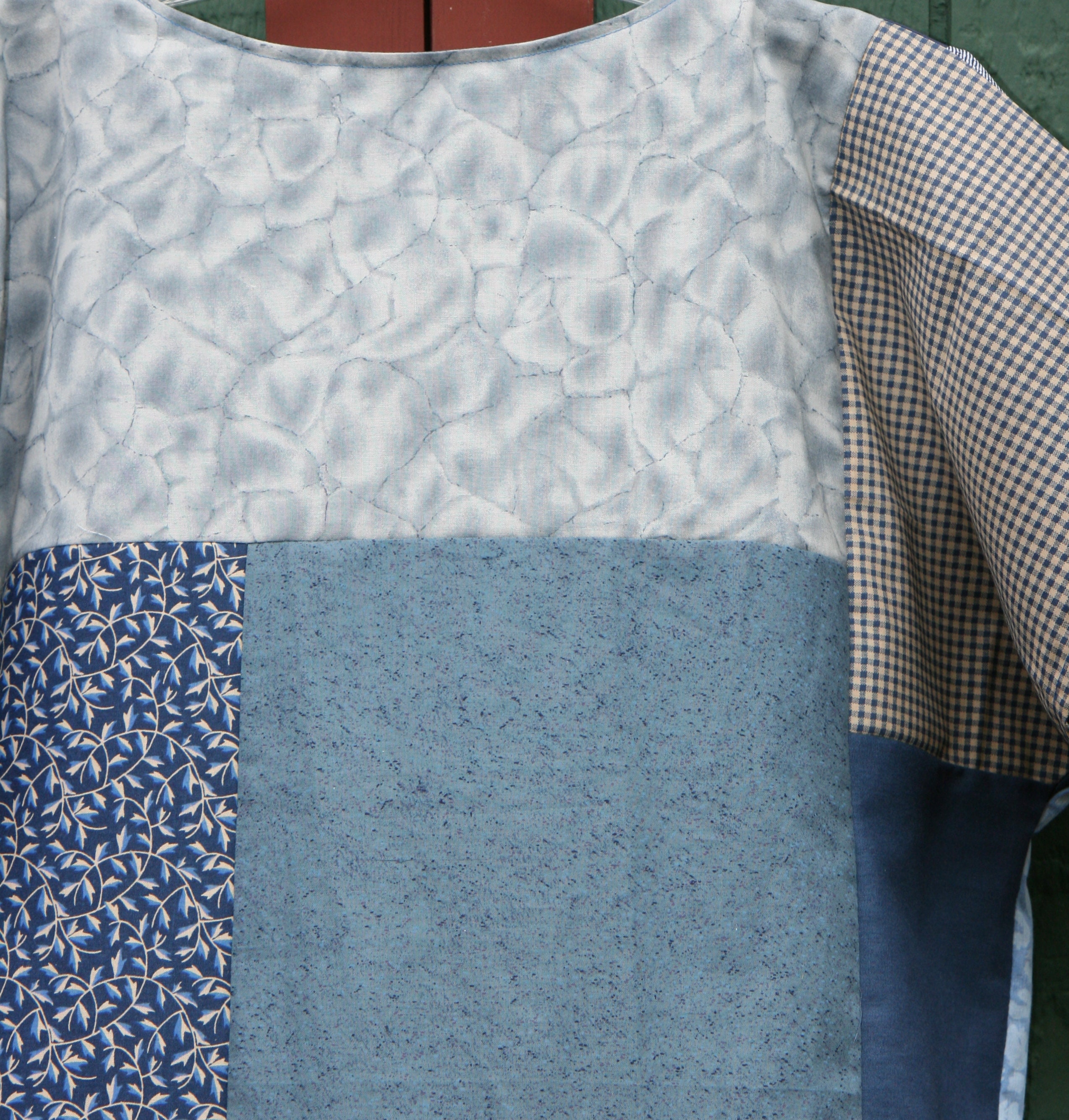 Patchwork Tunic Top, Summer Tunic Top, Cotton Tunic - Etsy