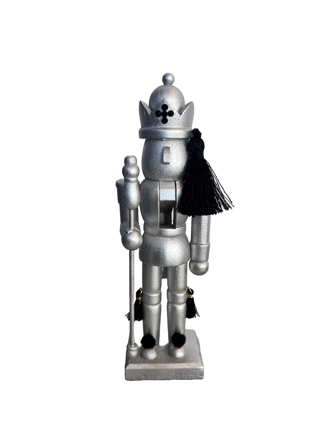 Greek Evzone Nutcracker Minimalist Greek Nutcracker 8 in Silver - Etsy