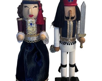 Greek Evzone Nutcracker 14" Blue - Etsy