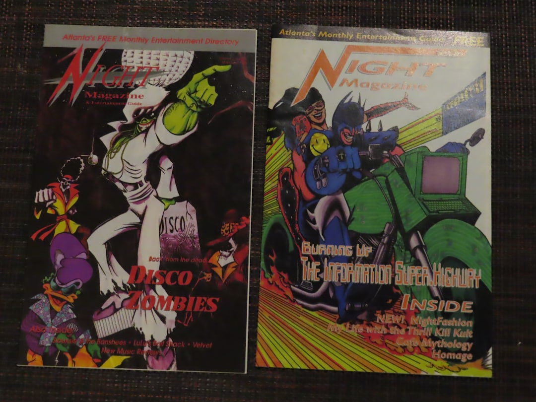 Siouxsie & the Banshees + Thrill Kill Kult in 2 Issues of Atlanta Night ...