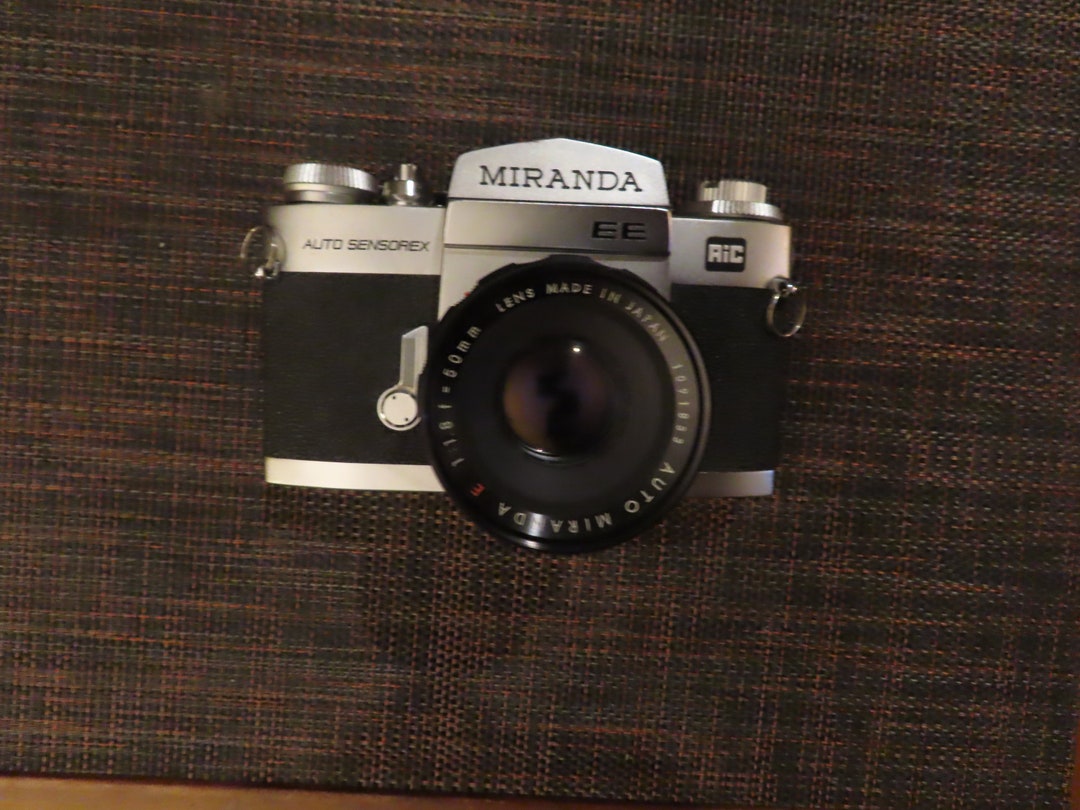 Miranda Auto Sensorex SLR 35mm Film Camera With Case, 50mm Lens. - Etsy