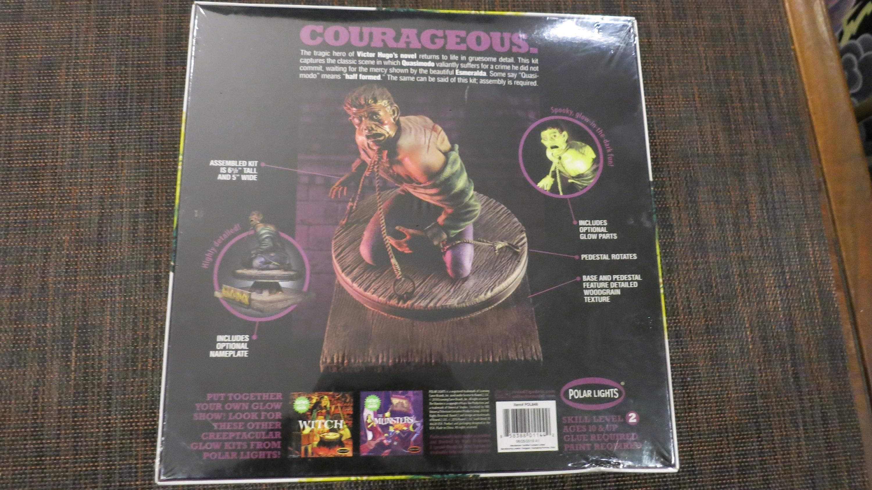 Hunchback of Notre Dame Model Kit | Polar Lights, Glow Parts - Etsy