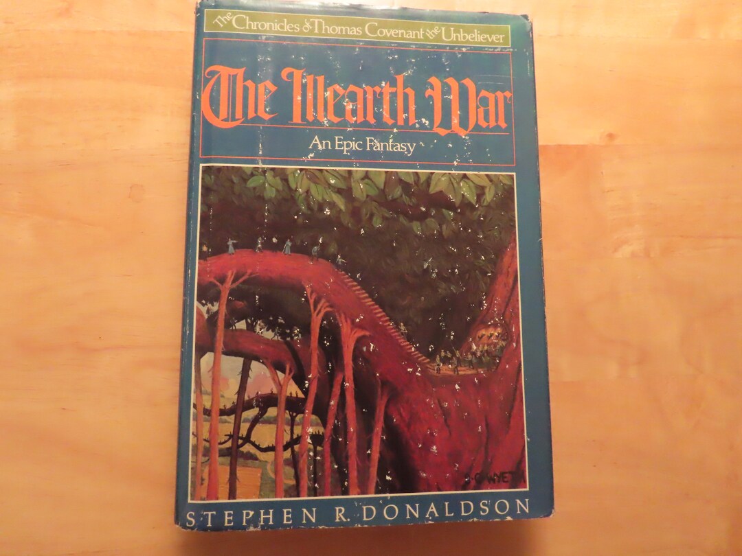 The Illearth War Stephen R Donaldson 1st Edition 1st Print in Dw Thomas ...