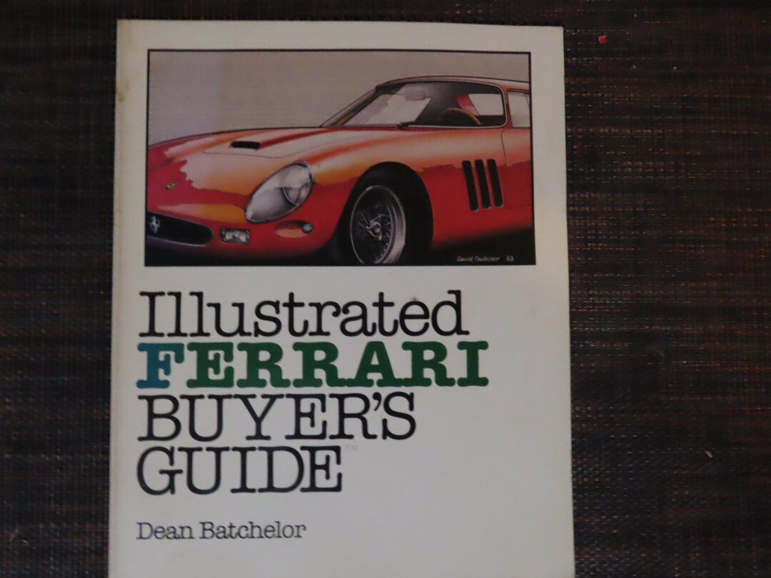 Illustrated Ferrari Buyer's Guide Dean Batchelor - Etsy