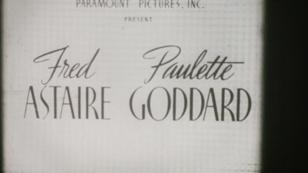 Second Chorus Fred Astaire and Paulette Godard Complete 16mm Feature ...