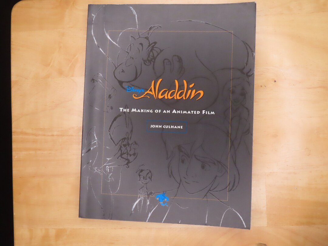 Aladdin the Making of an Animated Film John Culhane Disney 1992 - Etsy