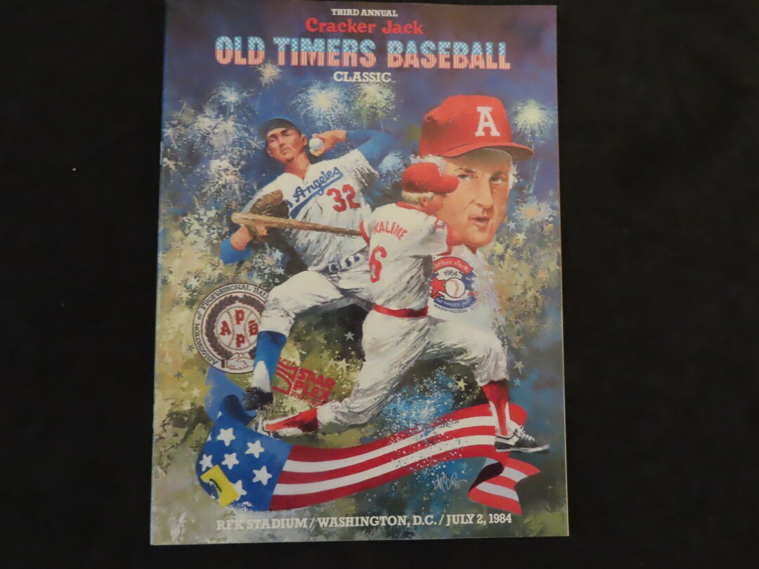 Cracker Jack Old Timers Baseball Classic Program 1984 Hank Aaron - Etsy