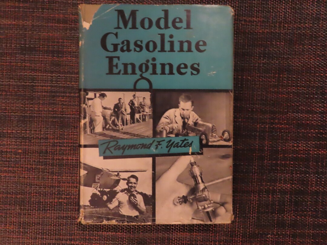 Model Gasoline Engines Raymond Yates 1941 1st Edition Book. Tether Car ...