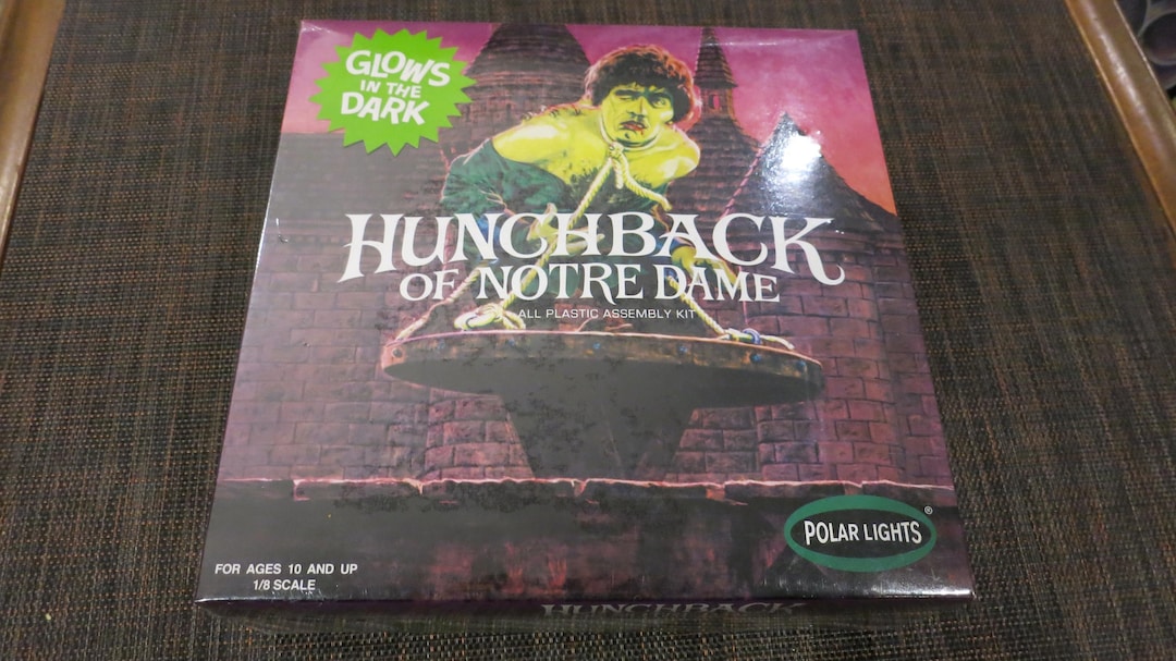 Hunchback of Notre Dame Model Kit | Polar Lights, Glow Parts - Etsy