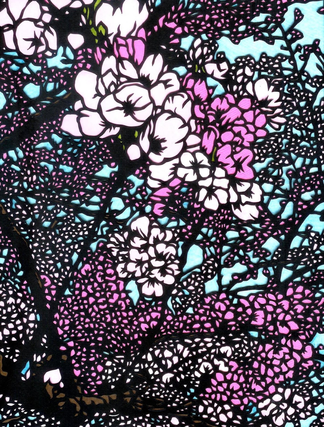 Sakura 9 Print - Etsy