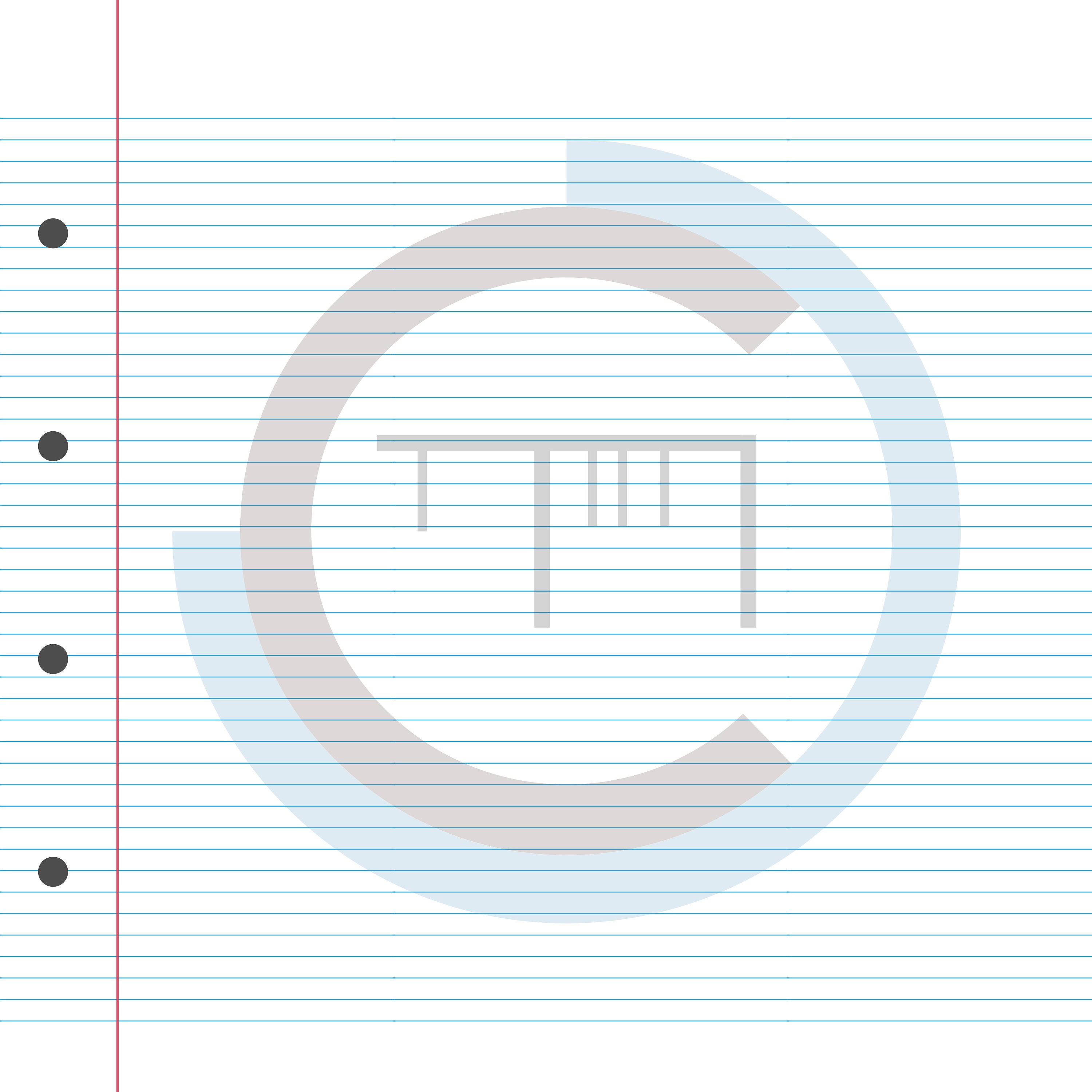 Notebook Paper Digital Papers Back to School Digital Paper - Etsy