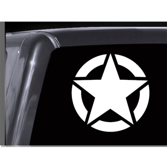 ARMY MILITARY STAR Vinyl Decal Car Truck Window Wall - Etsy