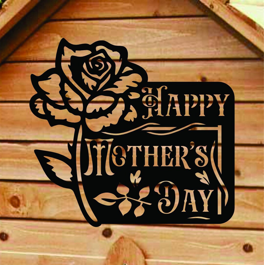 HAPPY MOTHERS DAY * Metal Sign * - Etsy