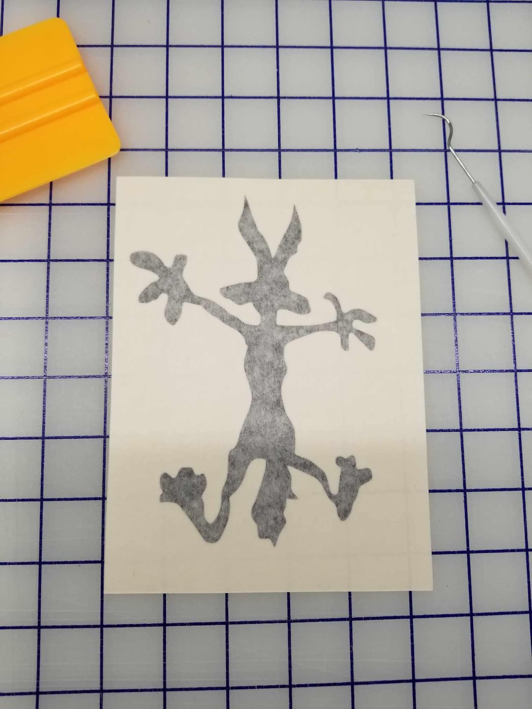 Coyote Splat Vinyl Decal. Car Window Sticker - Etsy
