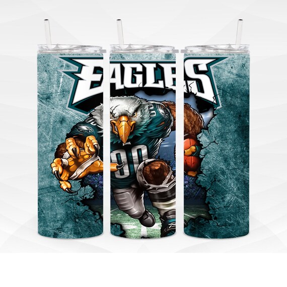 Philadelphia Eagles 20 Oz Skinny Tumbler - Etsy