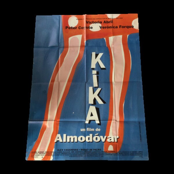 Kika film poster - Etsy Nederland