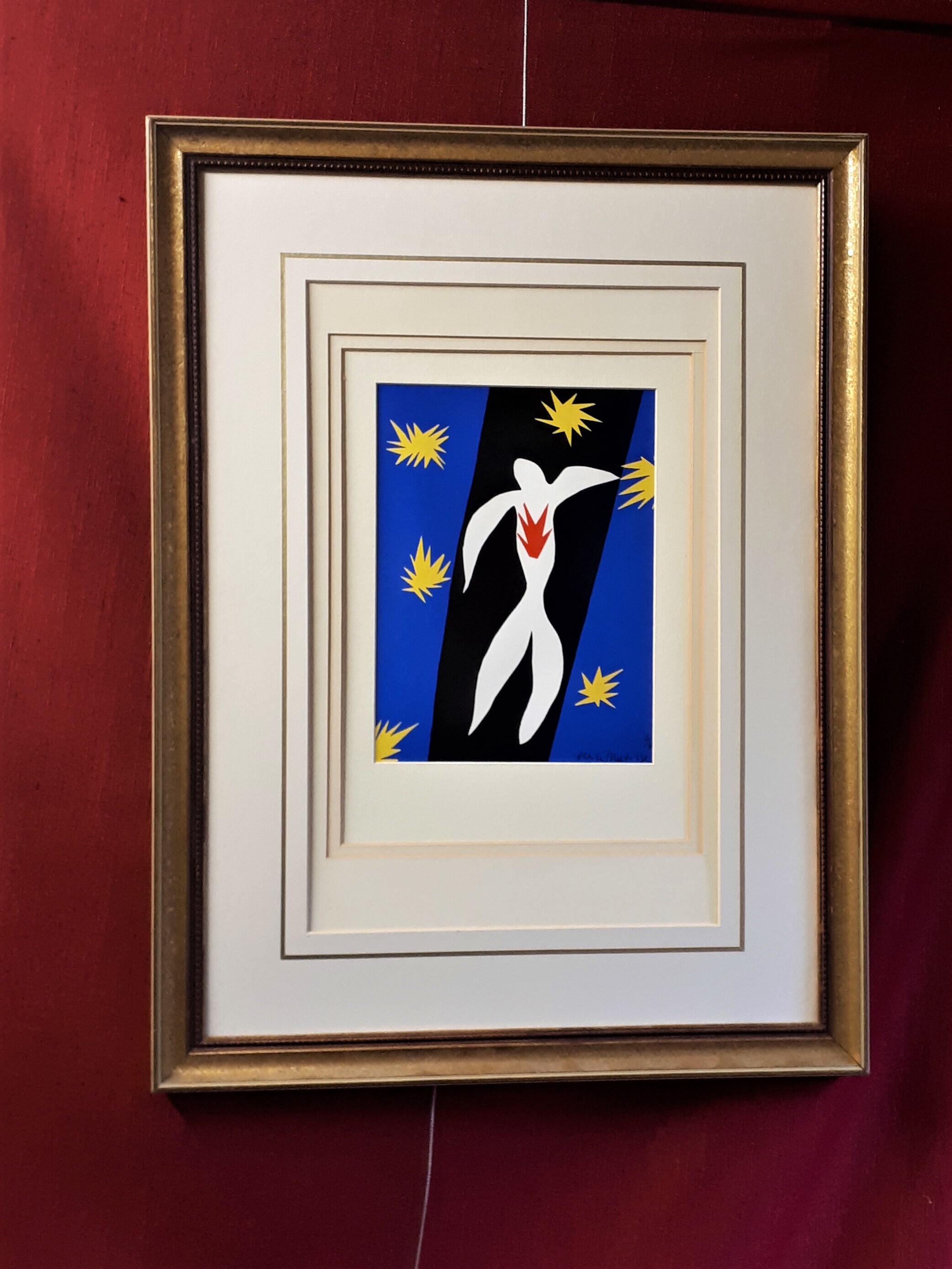 Icarus Falling Matisse