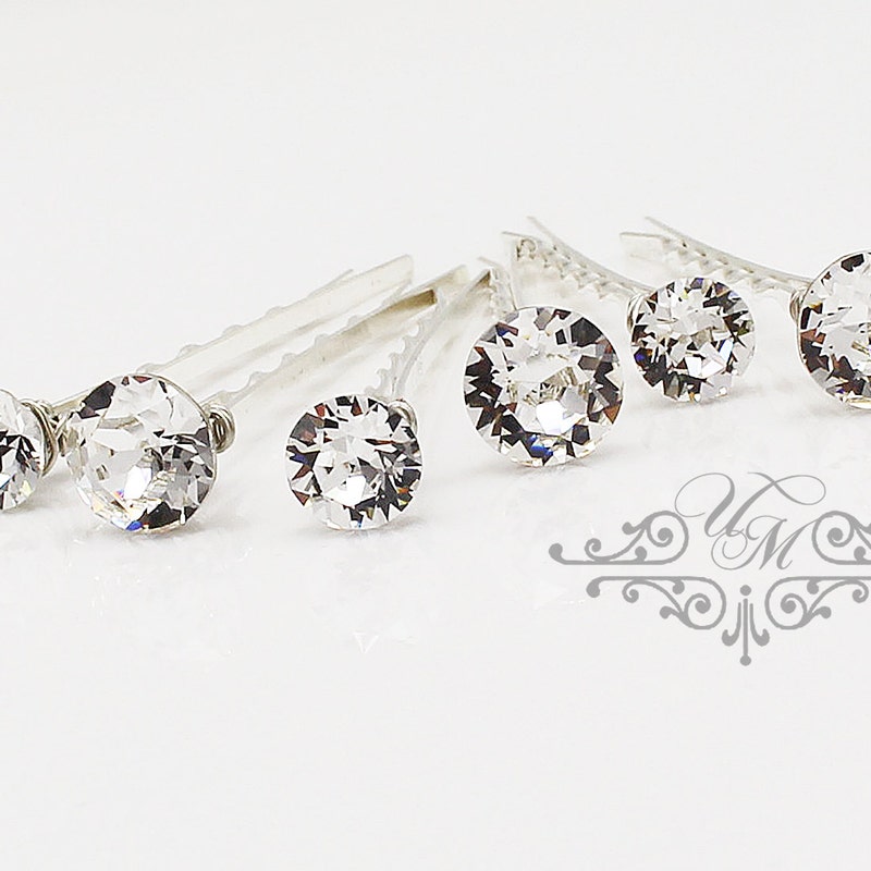 Crystal Hair Pins - Etsy