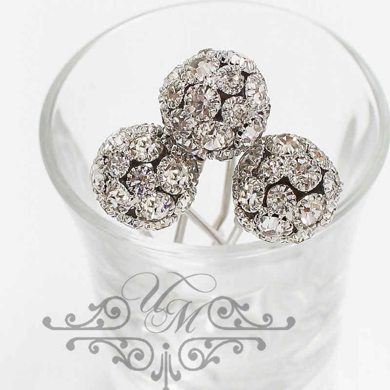 Rhinestone Ball - Etsy