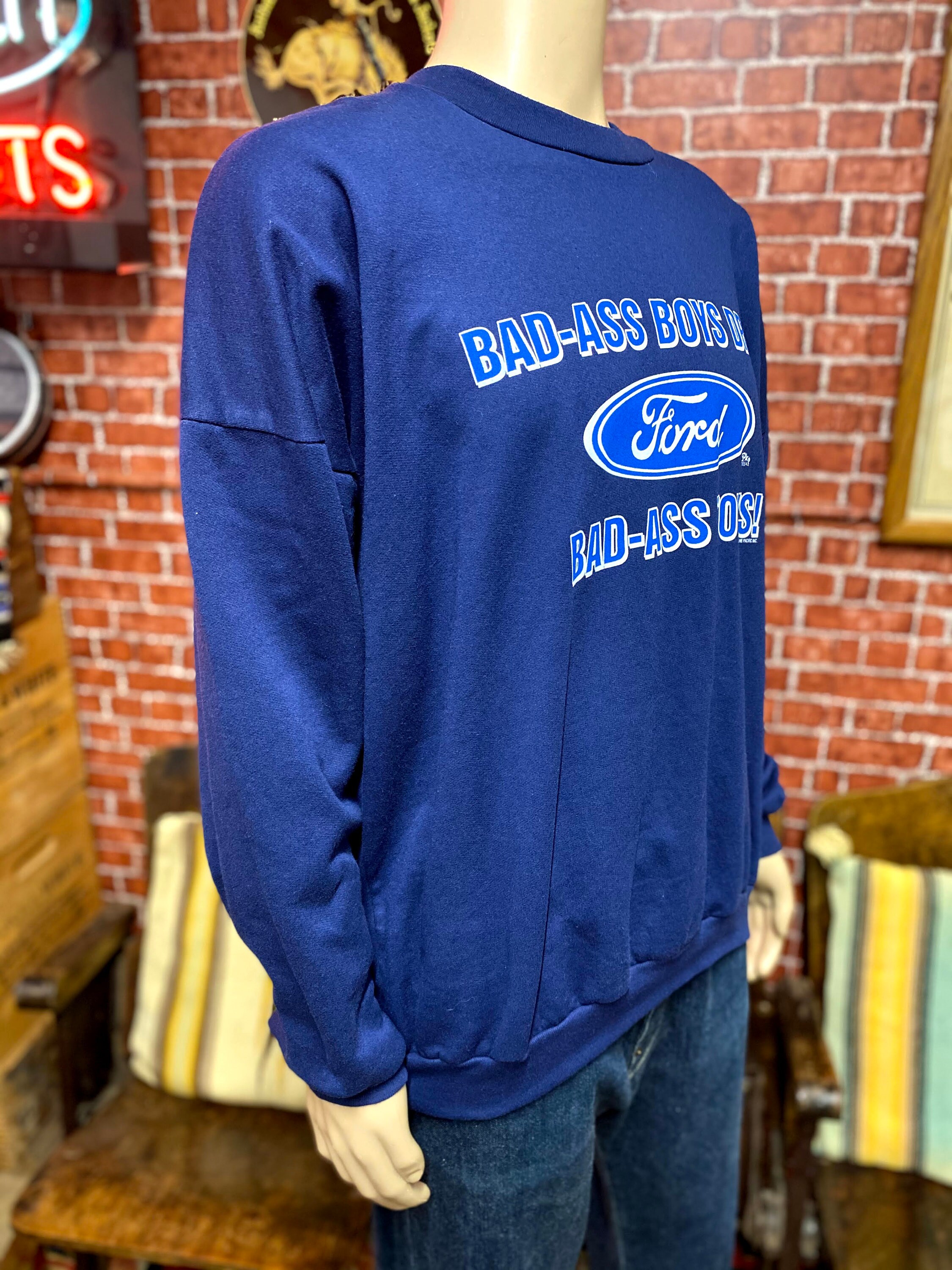 90's Ford Bad-ass boys drive bad-ass toys blue soft | Etsy