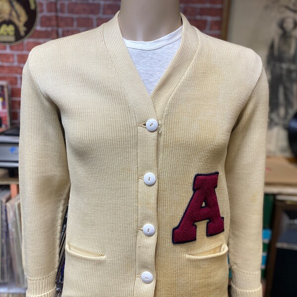 Letterman Sweater - Etsy
