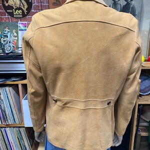 60's Dupont Quilon Brown Suede Leather Sport Jacket Size Medium. - Etsy