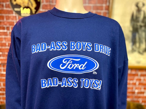 90's Ford Bad-ass boys drive bad-ass toys blue soft | Etsy