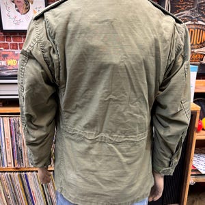 60's M-65 U.S. Army Field Jacket Cold Weather Fatigue Utility Combat Size Small Short. - Etsy