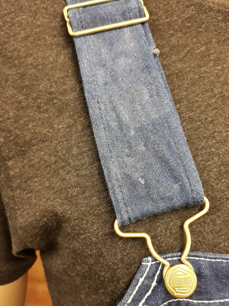 Liberty Denim Work Overalls Carpenter Worker Farmer Ranch Size | Etsy