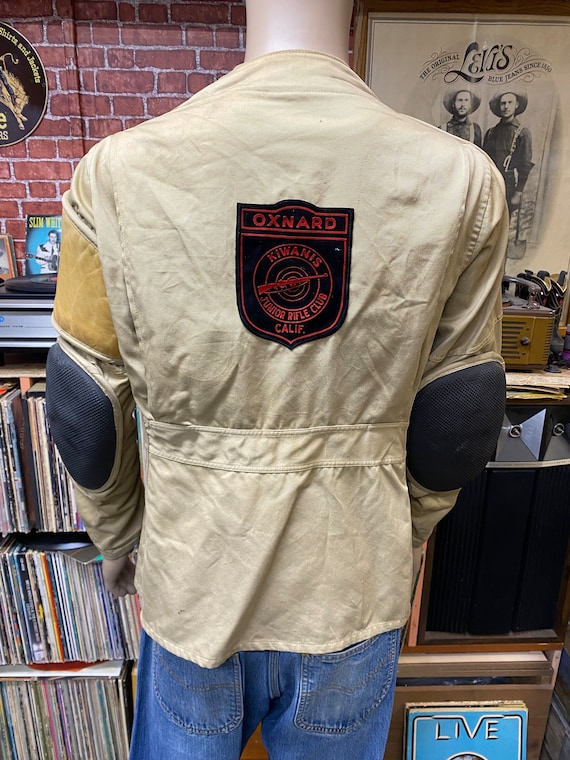 50's Shooting Oxnard club khaki jacket Imperial 10-X … - Gem